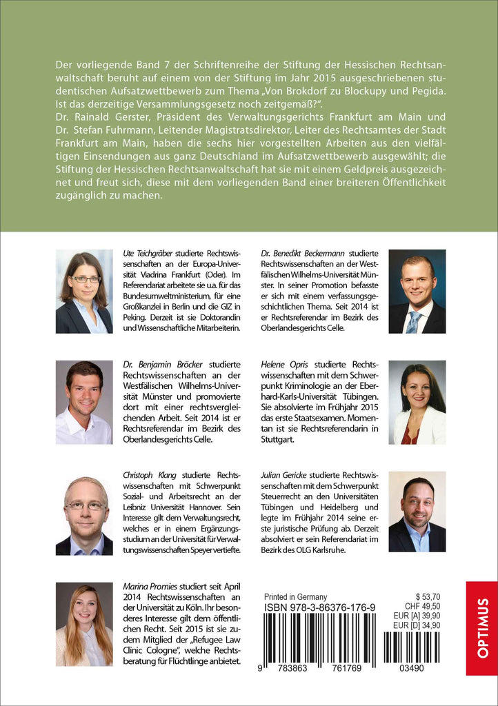 Band 07 | Von Brokdorf zu Blockupy und Pegida – SIEVERSMEDIEN