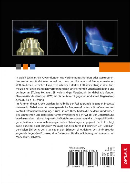 Experimental investigation of the turbulent flame-wall interaction – SIEVERSMEDIEN