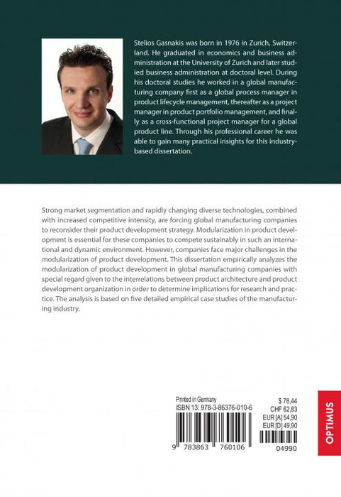Modularization Of Product Development In Global Manufacturing
